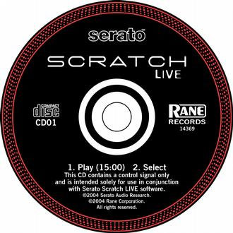 Serato Timecode CD mieten - WEMME Events
