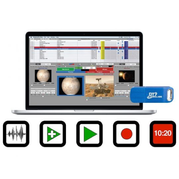 PlaybackPro Collection USB Enabler Key v6 mieten - WEMME Events